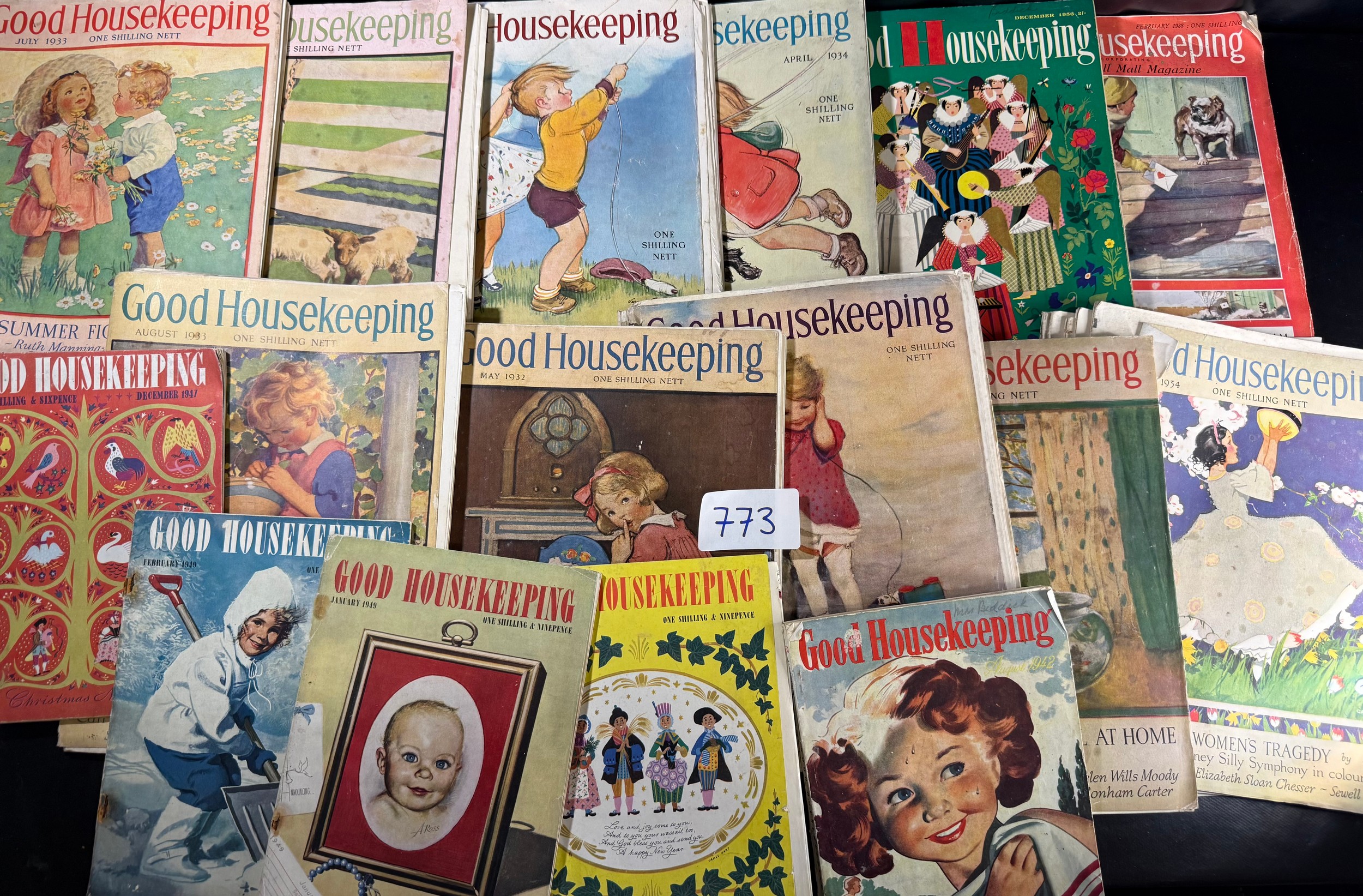 Large collection of mid-20th century Good Housekeeping magazines ...