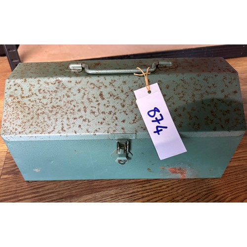 Metal Toolbox & Mixed Tools