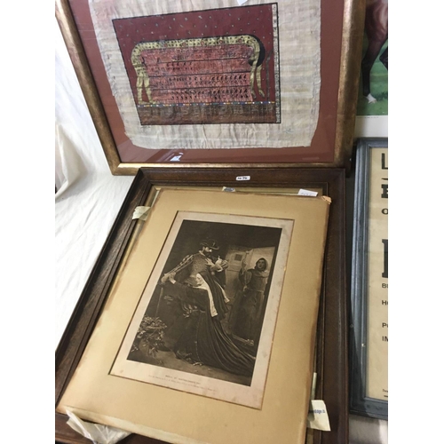 LARGE LIMITED EDITION FRAMED PRINT OF NIJINSKY & LESTER PIGGOTT BY L ...