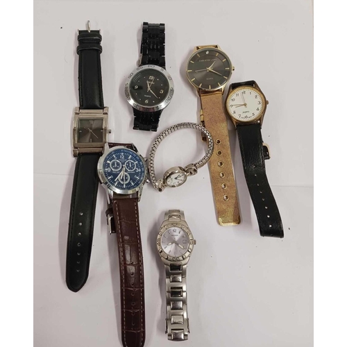 7 X WATCHES: CHRISTIN LARS, YAZOLE, YINTAI, SEKONDA, OTHER, NEXT, AVON.