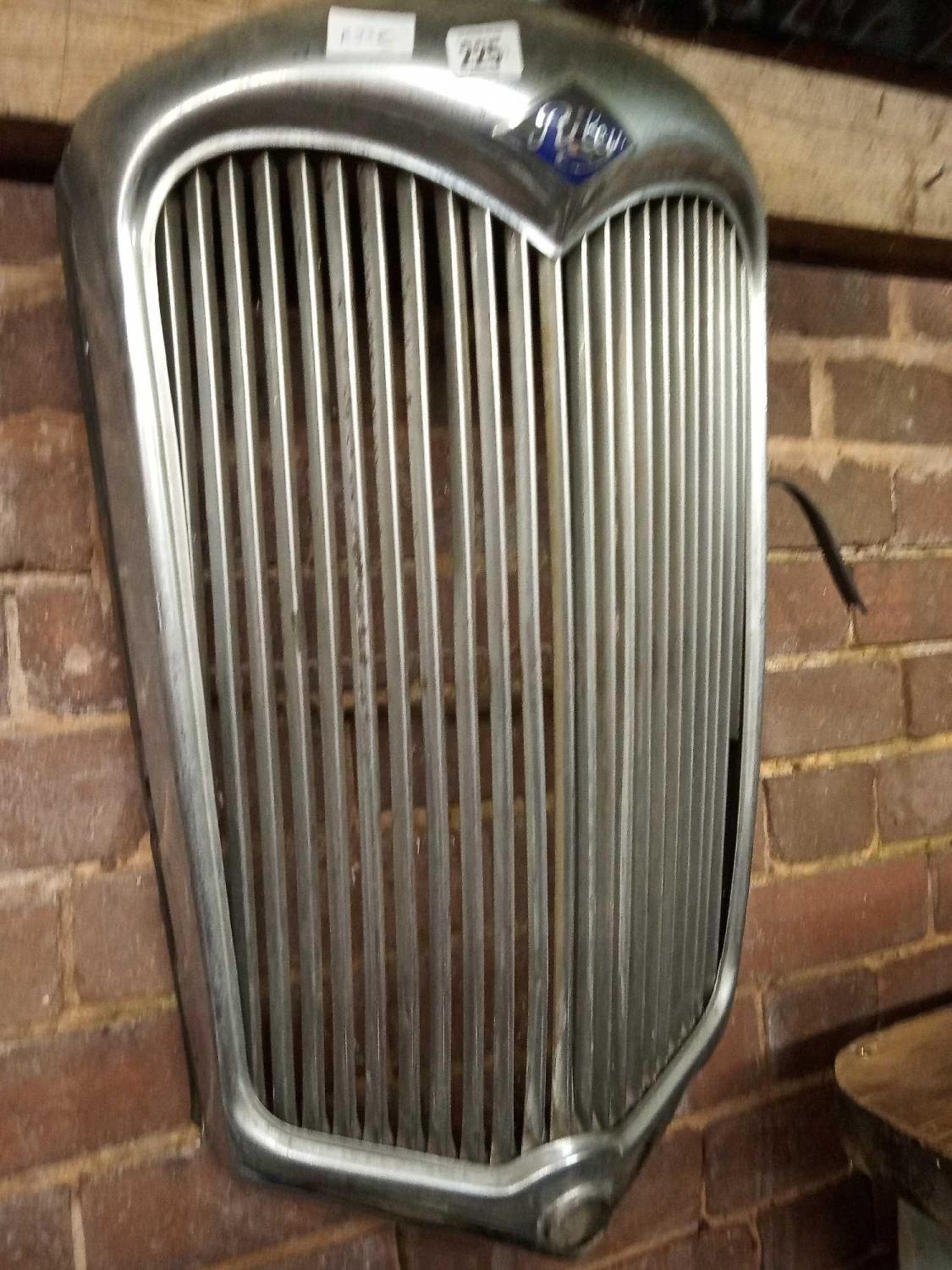 VINTAGE CHROME RILEY CAR RADIATOR GRILL