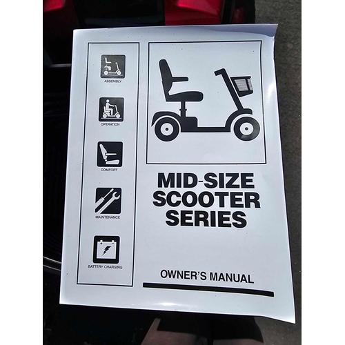 PRIDE ZERO TURN 10 MOBILITY SCOOTER (ONLY USED TWICE)