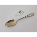 VICTORIAN EDINBURGH SILVER SPOON
