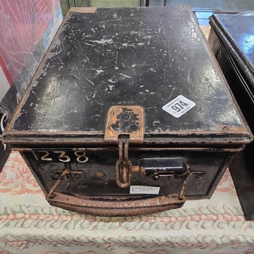 1 SETRIGHT BUS TICKET MACHINE WITH BOX, #1238 & STRAP