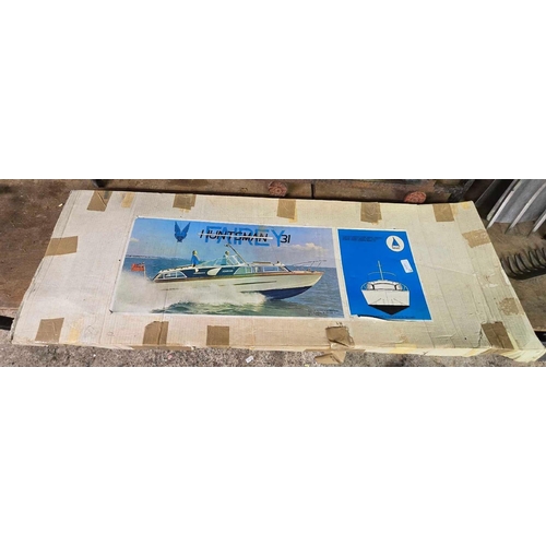 PART BUILD FAIREY HUNTSMAN 31 MODEL BOAT KIT