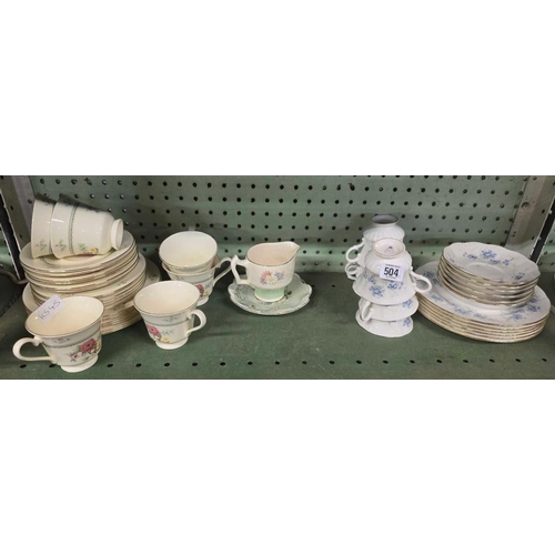 ROYAL KENT CHINAWARE & ROYAL STAFFORD TEA WARE