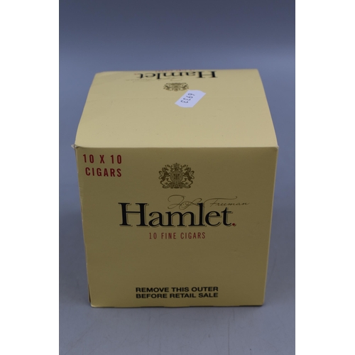 Hamlet New Sealed 10 Packs of 10 Cigars