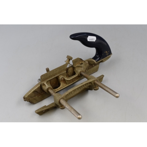 Vintage Record 050C Combination Plough Plane to Include Full Set Of Cutters