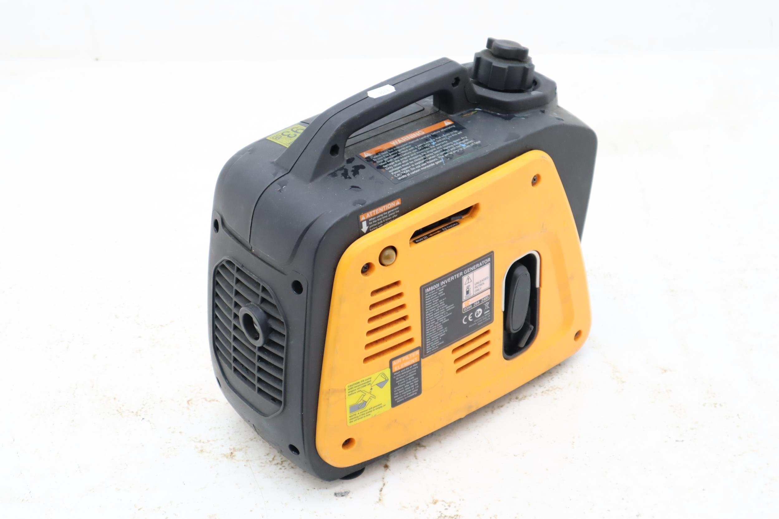 An Impax IM800i Petrol Generator, Untested.