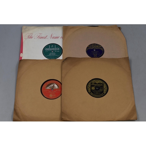 LARGE Selection of Pre-Owned Shellac Vinyl Records, Various Artists