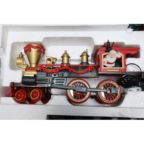 Holiday Trains Christmas Magic Express Set (Powers On When Tested)