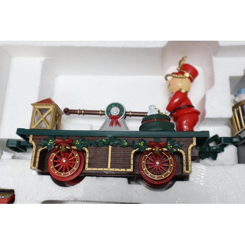 Holiday Trains Christmas Magic Express Set (Powers On When Tested)
