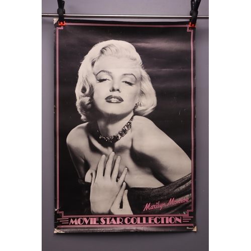 Mixed Selection of five Large Marilyn Monroe Posters (Largest Approx ...
