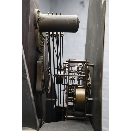 Vintage Grandfather Clock complete with keys and Pendulum Unknown ...