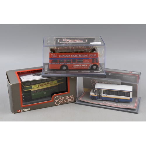 Three Boxed Limited Edition 'The Original Omnibus Company' Die-Cast ...
