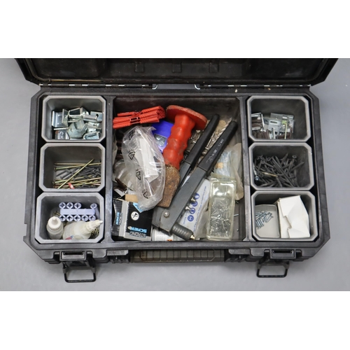 Two JCB 22" Connectable Site Tool Boxes complete with Contents