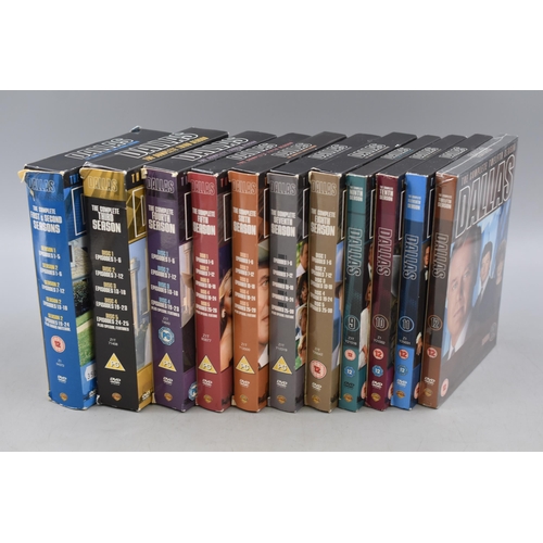 Selection of Dallas Season 1-12 Box Set DVDs