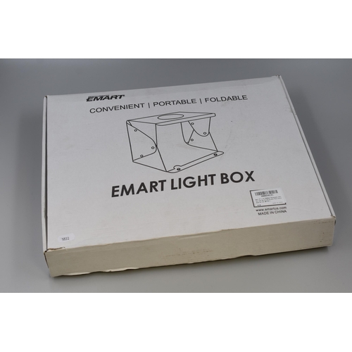 Emart Light Box - 14" x 16" Portable & Foldable Photo Studio Tent - 52 ...