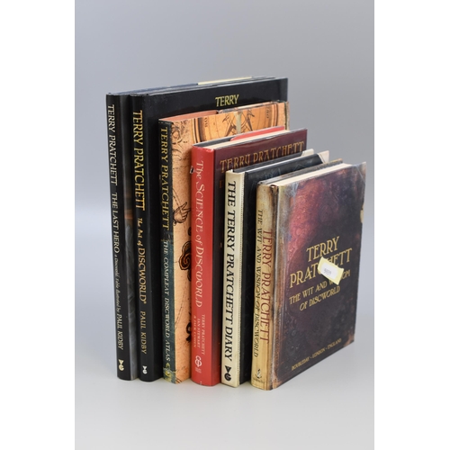 Terry Pratchett: Collection of Six Hardback 'Discworld' Books to ...