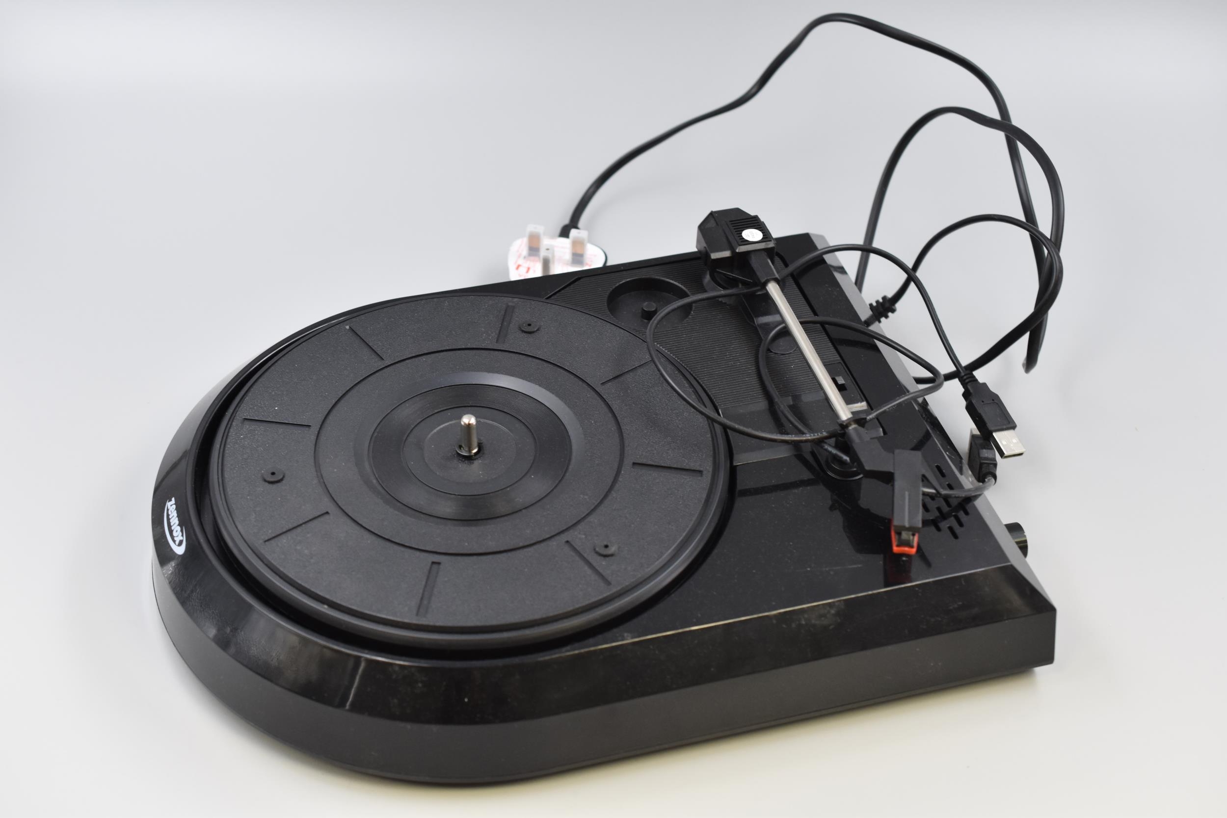 Zennox USB Turntable Record Player (Powers On When Tested)