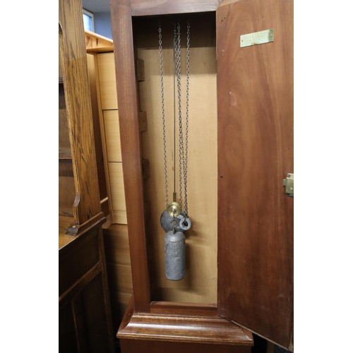 Restored Long Case Single Weight Brass movement Grandfather Clock by T ...
