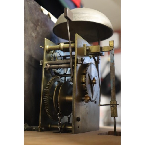 Restored Long Case Single Weight Brass movement Grandfather Clock by T ...