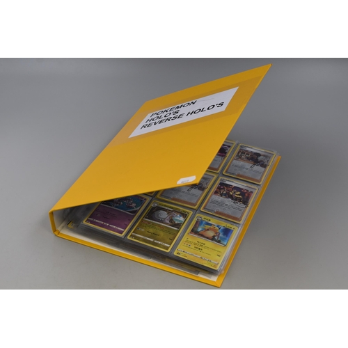 Album containing a Large Selection of Holo and Reverse Holo Pokemon ...