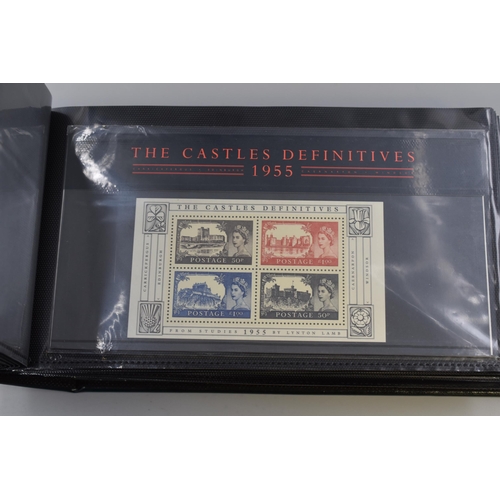 Two Folders Containing a Selection of Royal Mail Barcoded Stamp Sets ...