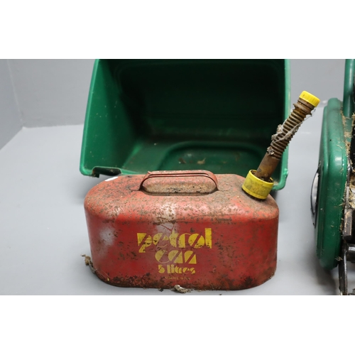 Qualcast Classic Petrol 35s Lawnmower complete with Grass Collection ...