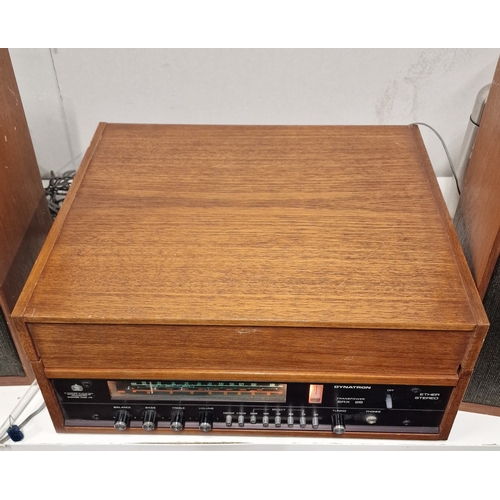Vintage Dynatron Transpower SRX 26 with Matching Teak Speakers. Working ...