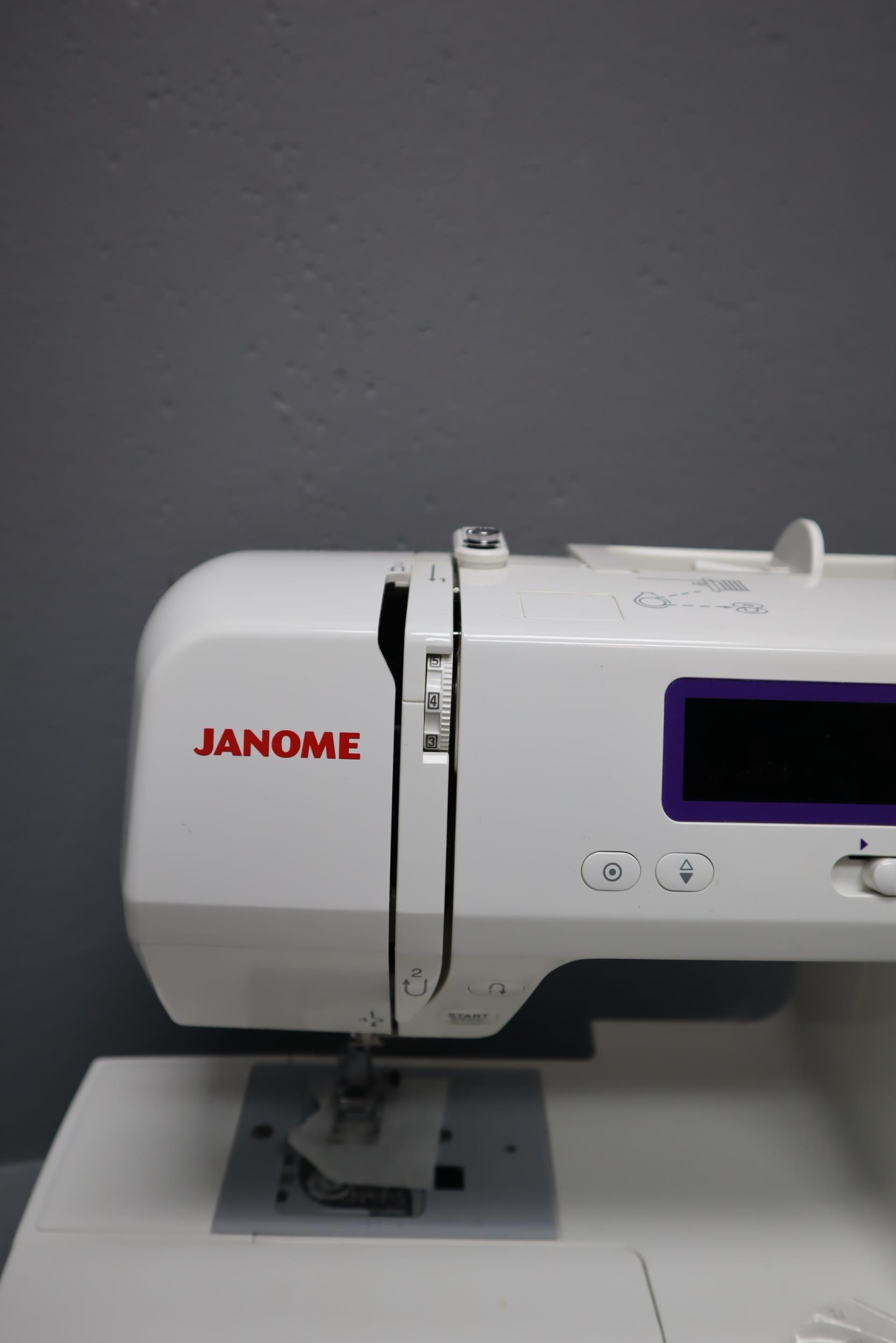 Janome 230DC sewing machine in box