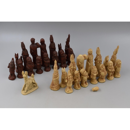 A Early Disney Chess Set (Bambi, Snow White and The Seven Dwarfs ...