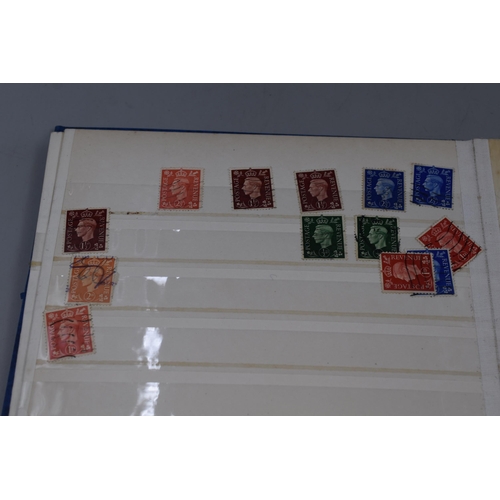 A Selection of Vintage UK Stamps (George V and Elizabeth II), Includes ...
