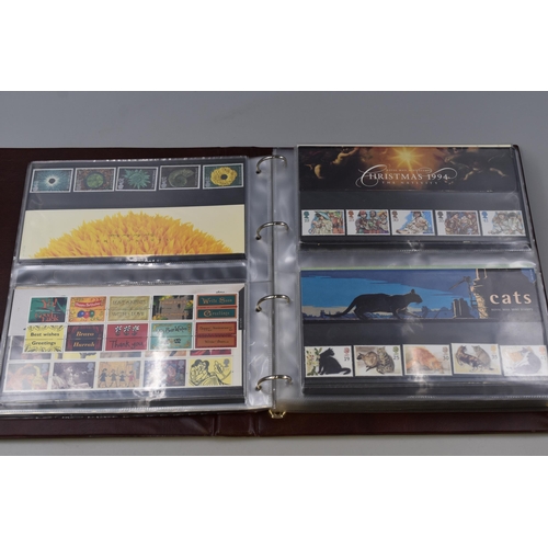 Royal Mail Album Containing approx 37 Mint Stamp Presentation Packs