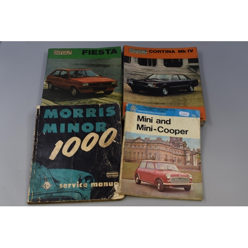 Collection of Vintage Vehicle Service Manuals to include Mini and Mini ...