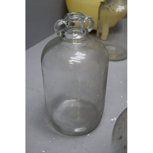 A Selection of Wine Making/Brewing Items To Include Thirteen Demijohns ...