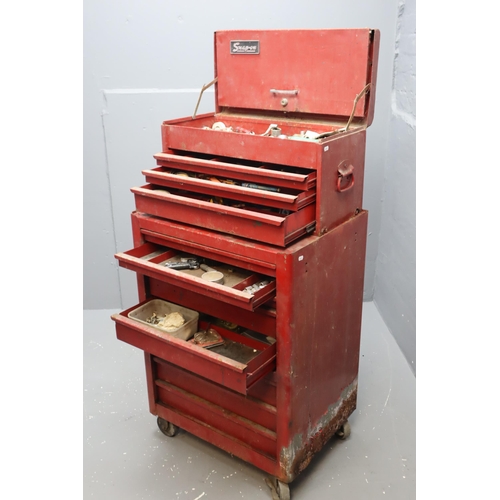 Snap-On Seven Drawer Tool Station complete with Removable Snap-On Tool ...