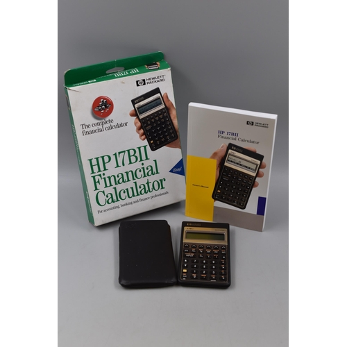 A Retro 1995 Boxed HP 17BII Financial Calculator With Instructions ...