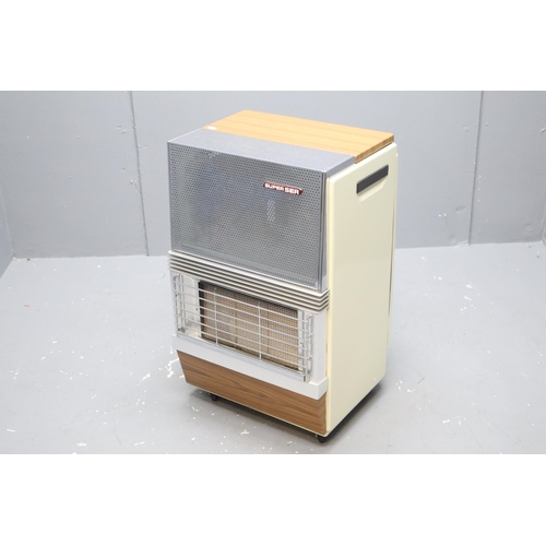 Super Ser Calor Gas Fire on castors