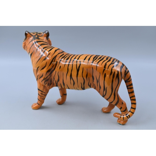 A Beswick Tiger Figure No 2096, Approx 30cm Long