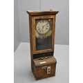 International time recording company clocking in machine (39"H x 15"W x ...