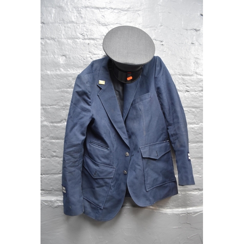 Two National Rail Uniform Jackets, With Hat. Jackets Are Approx Medium