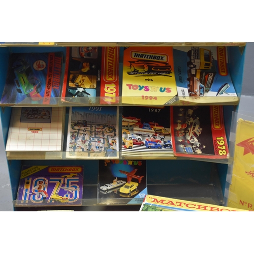 Matchbox Lot To Include Vintage Matchbox Display Unit, Slight Damage ...