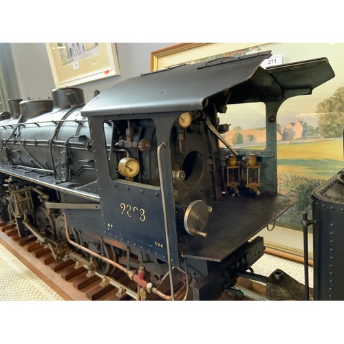 Hand Built 3.5 to 4 Gauge Northern Pacific Steam Engine with Tender ...