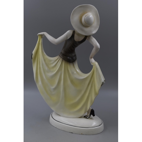 Katzhutte of Germany Art Deco Porcelain Figurine (44cm)