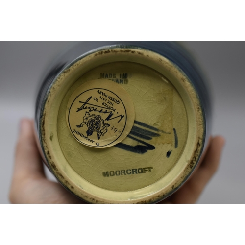 Moorcroft Hibiscus Pattern Large Ovoid Vase (26cm) with the Monogram of ...