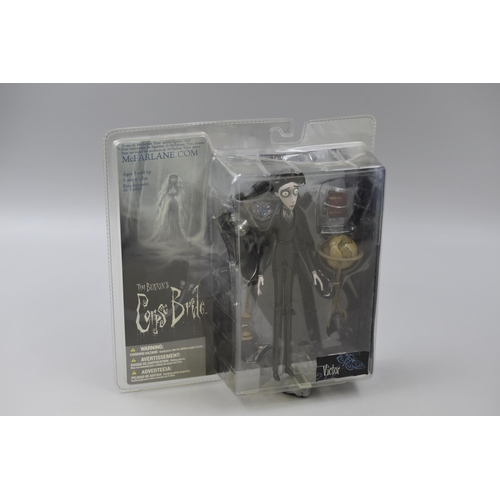 McFarlane 2005 Tim Burton's Corpse Bride 'Victor' Action Figure (Sealed)