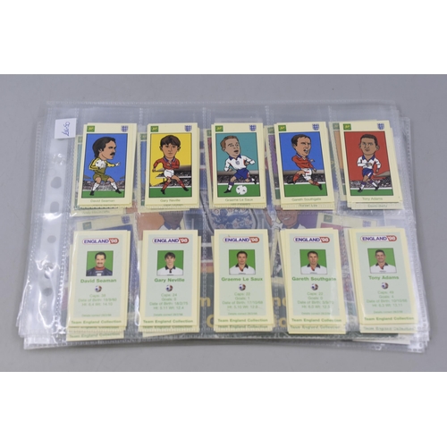 An Album of Football Related Collectors Cards - Includes Association ...