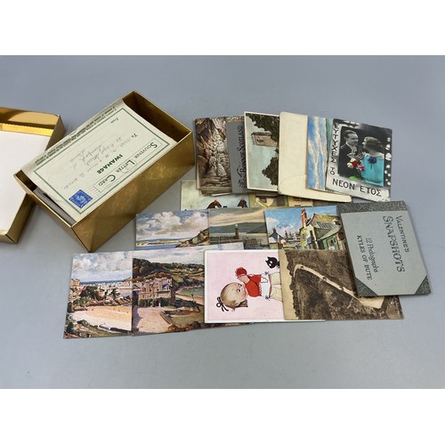 A Large Selection of Vintage/Antique Postcards (Early 1900s - Mid ...