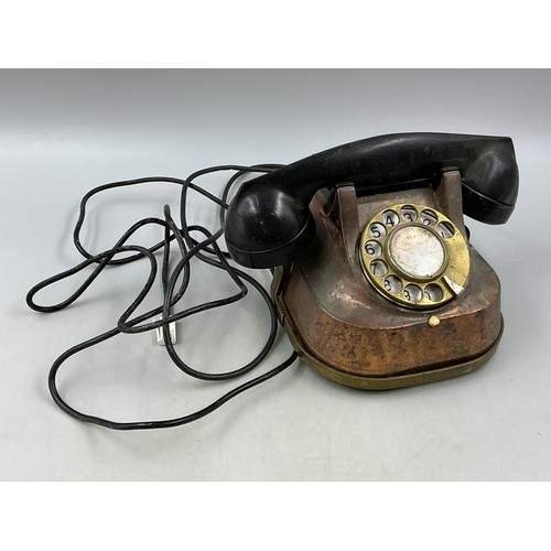A Retro Mid Century 1950s Copper and Bakelite Handset RTT-56 Kettle ...
